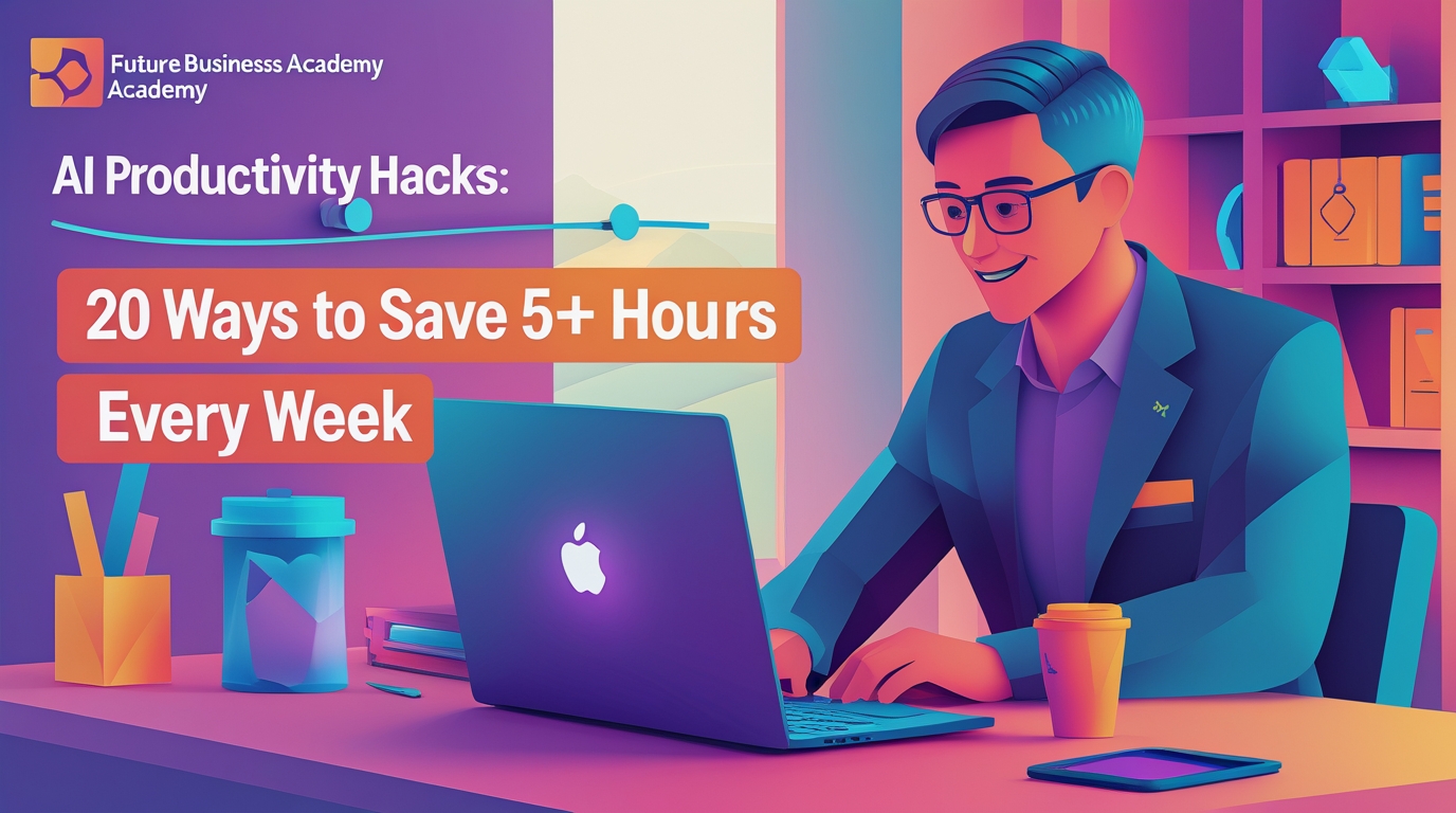 AI Productivity Hacks That Save 5+ Hours Weekly